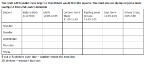 5 Templates for Individual Behavior Plans – Charmed by Challenge