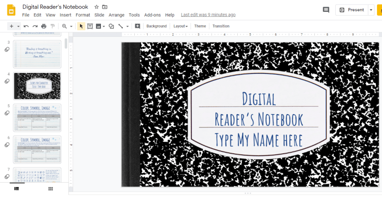 5 Reasons I use Digital Readers’ Notebooks – Charmed by Challenge