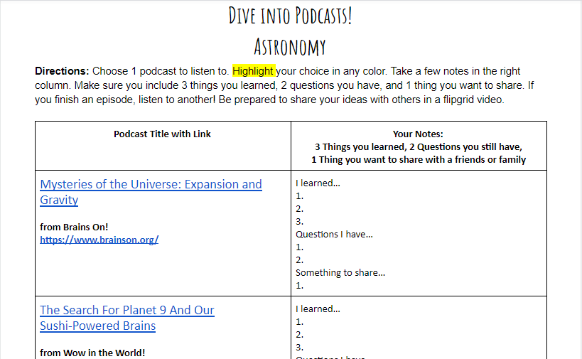 5+ Nonfiction Podcasts for the Elementary Classroom – Charmed by Challenge
