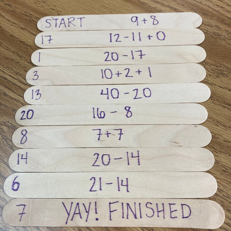 10 Ideas to Make Your Own Math Games – Charmed by Challenge